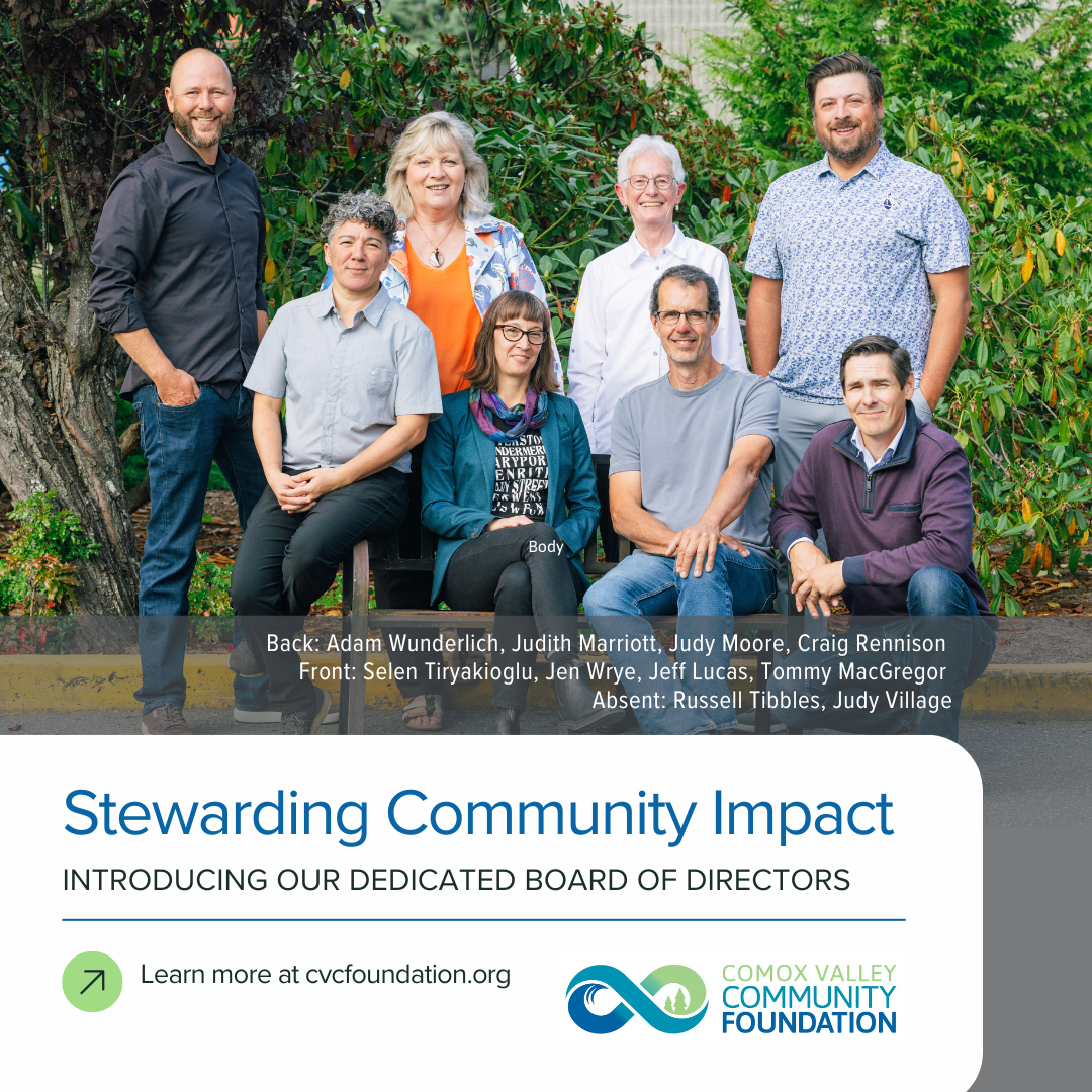 Introducing our Board of Directors - Comox Valley Community Foundation